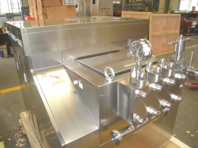 Custom Made High Pressure Homogenisation , Small Two Stage Homogenizer