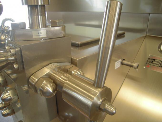 Two Stage Industrial Homogenizer With SUS304 Stainless Steel Shell