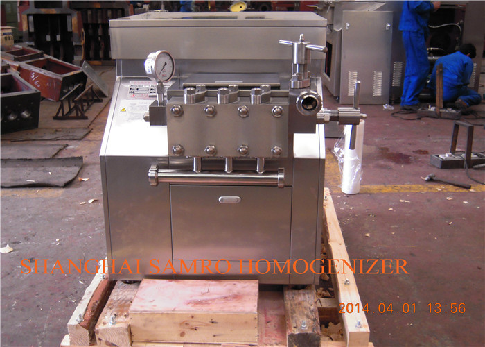 New Condition Stainless Steel 2000 Litre Juice Homogenizer 40 Mpa 30 KW