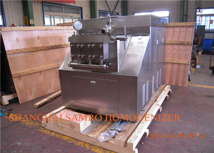 New Condition 2 Stage Homogenizer Machine For Juice 2000 Litre 70 Mpa 45 KW
