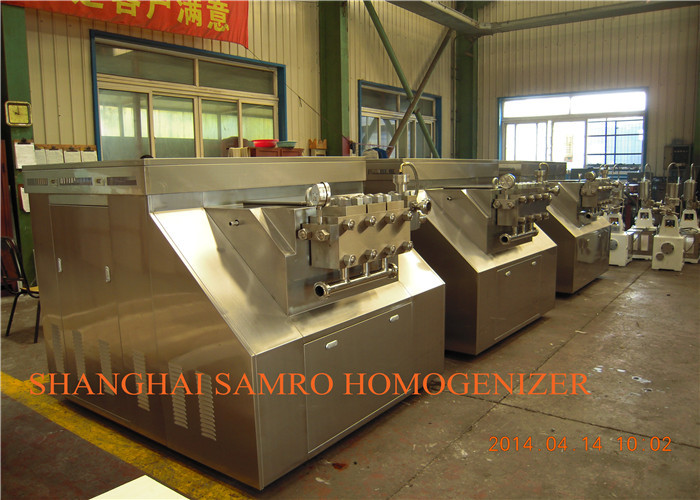 Hydraulic Type Industrial Homogenizer Milk Processing Types ...