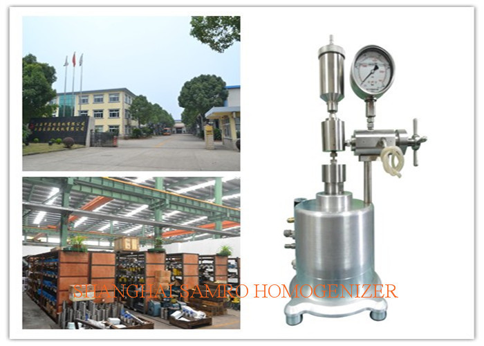 Stainless Steel Lab Scale Homogenizer , Ultra High Pressure Laboratory ...