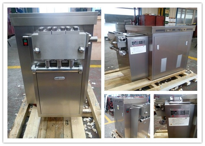 Small Capacity New Condition Industrial Food Homogenizer 500 L/H 4 KW