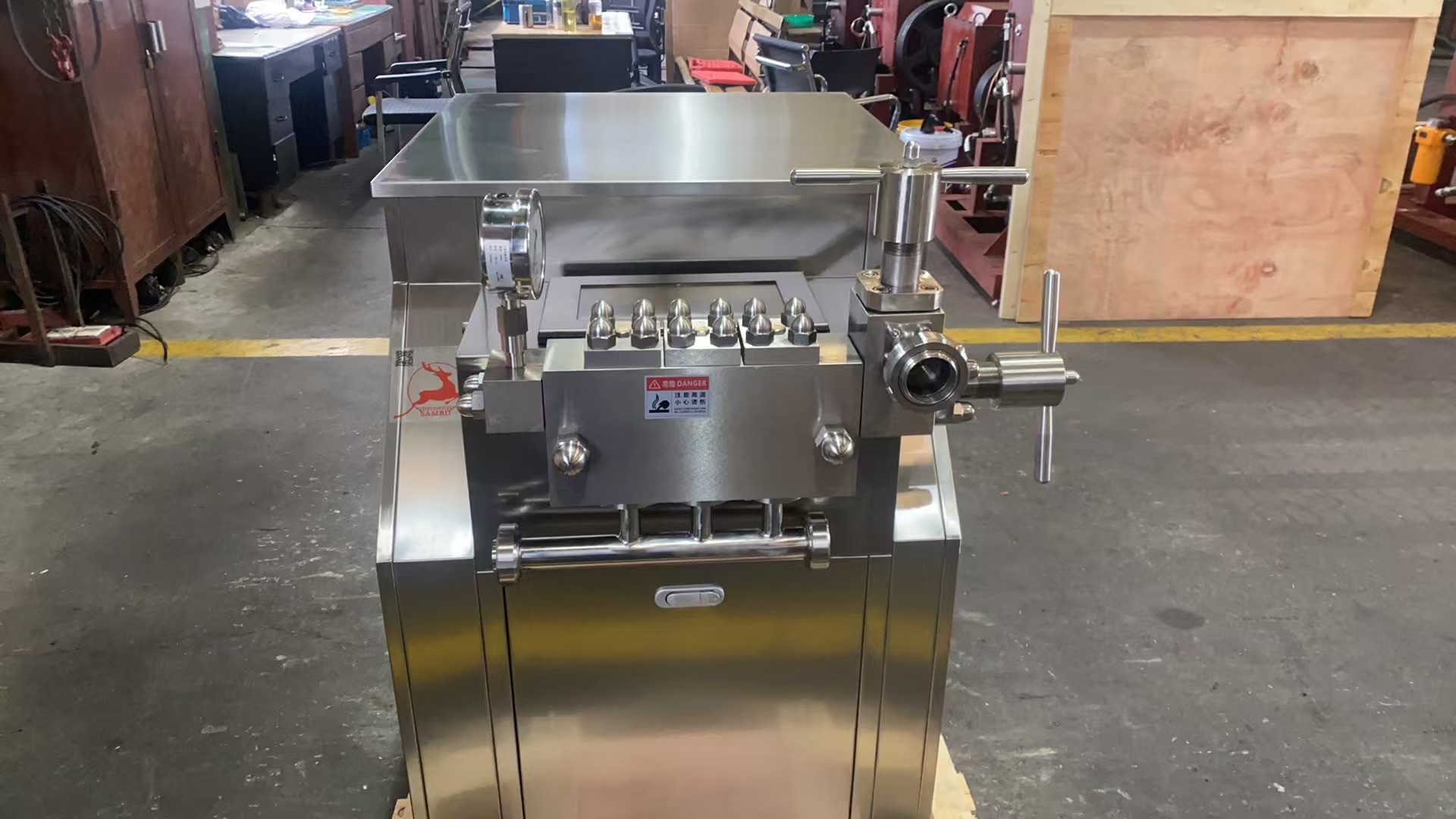 High Voltage Dairy Homogenizing Device for Smooth and Uniform Dairy ...